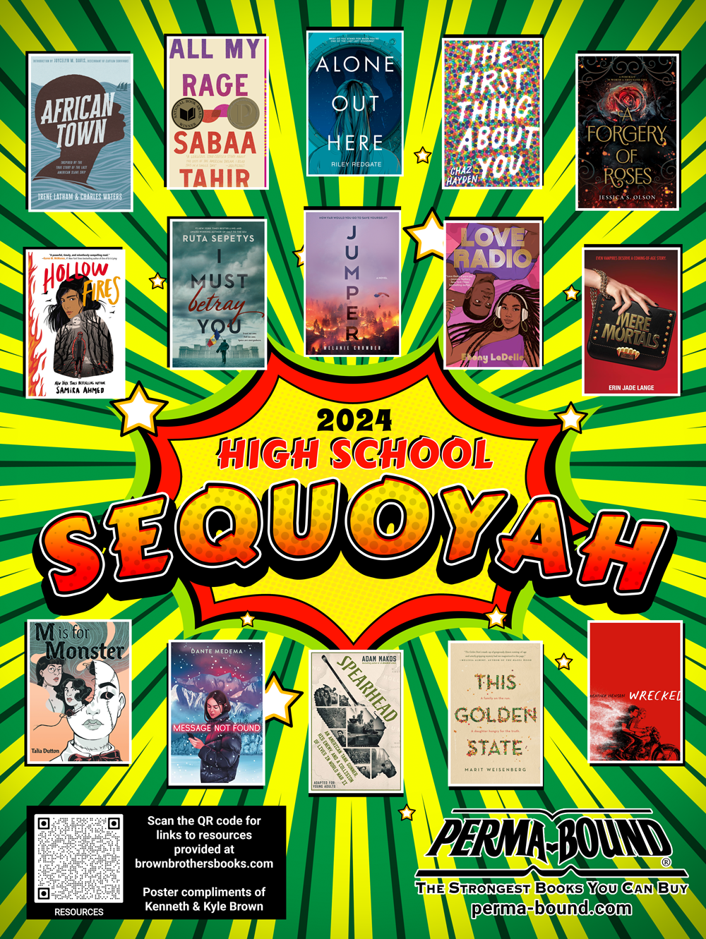 2024 Sequoyah Book Award Masterlists - Brown Brothers Books